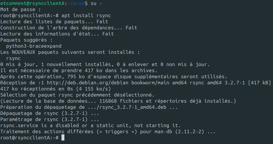 Sauvegardez vos environnements Unix/Linux avec Rsync - OpenClassrooms